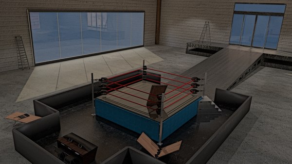 wrestling ring wwe