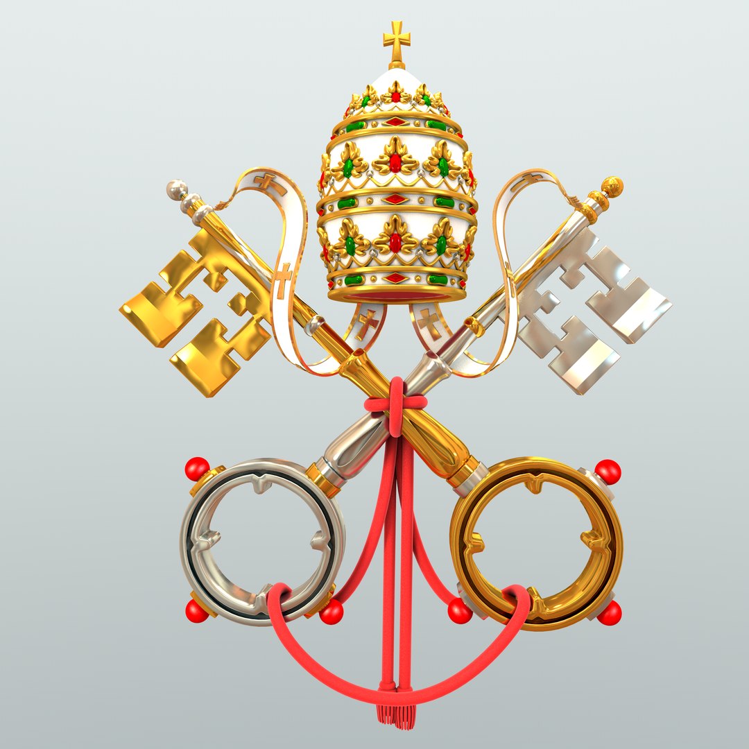 PapalSymbol 3D Model - TurboSquid 2363465