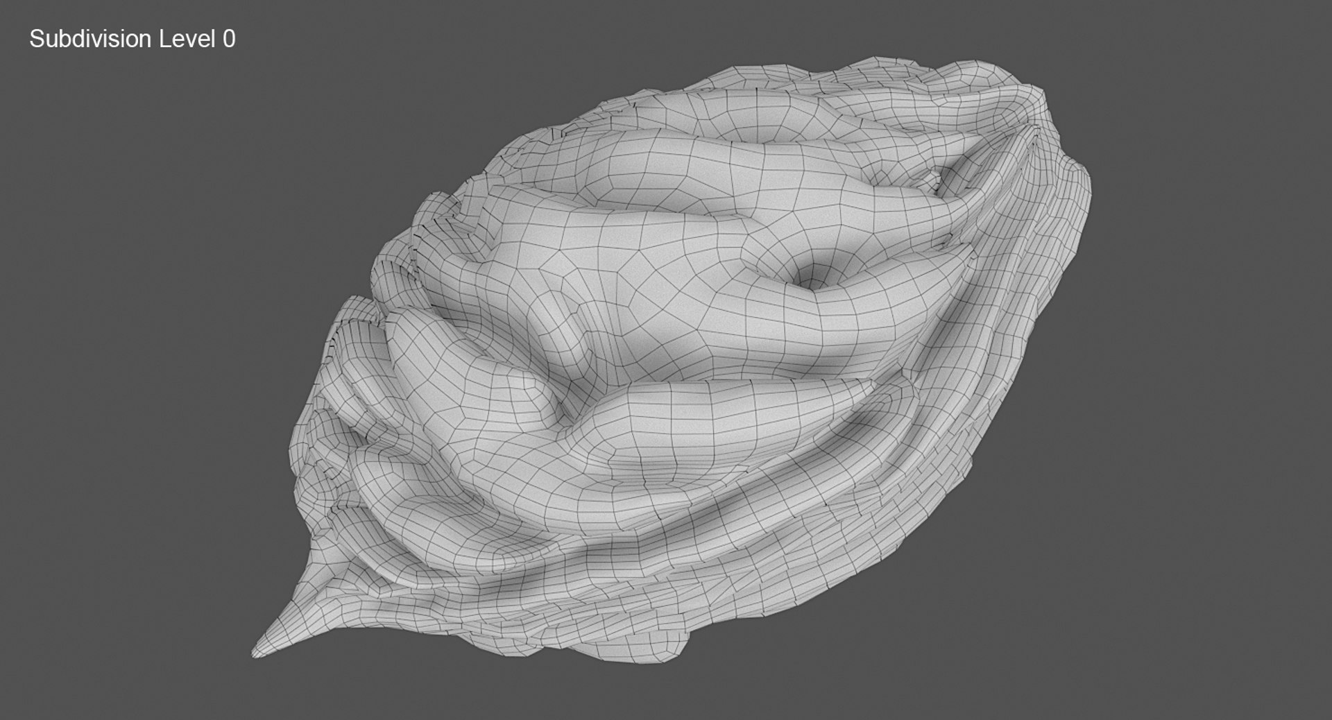 3D Realistic Peach Pit - TurboSquid 1189827