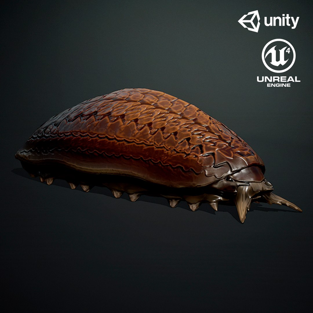 Larvae creature1 3D model - TurboSquid 2126768