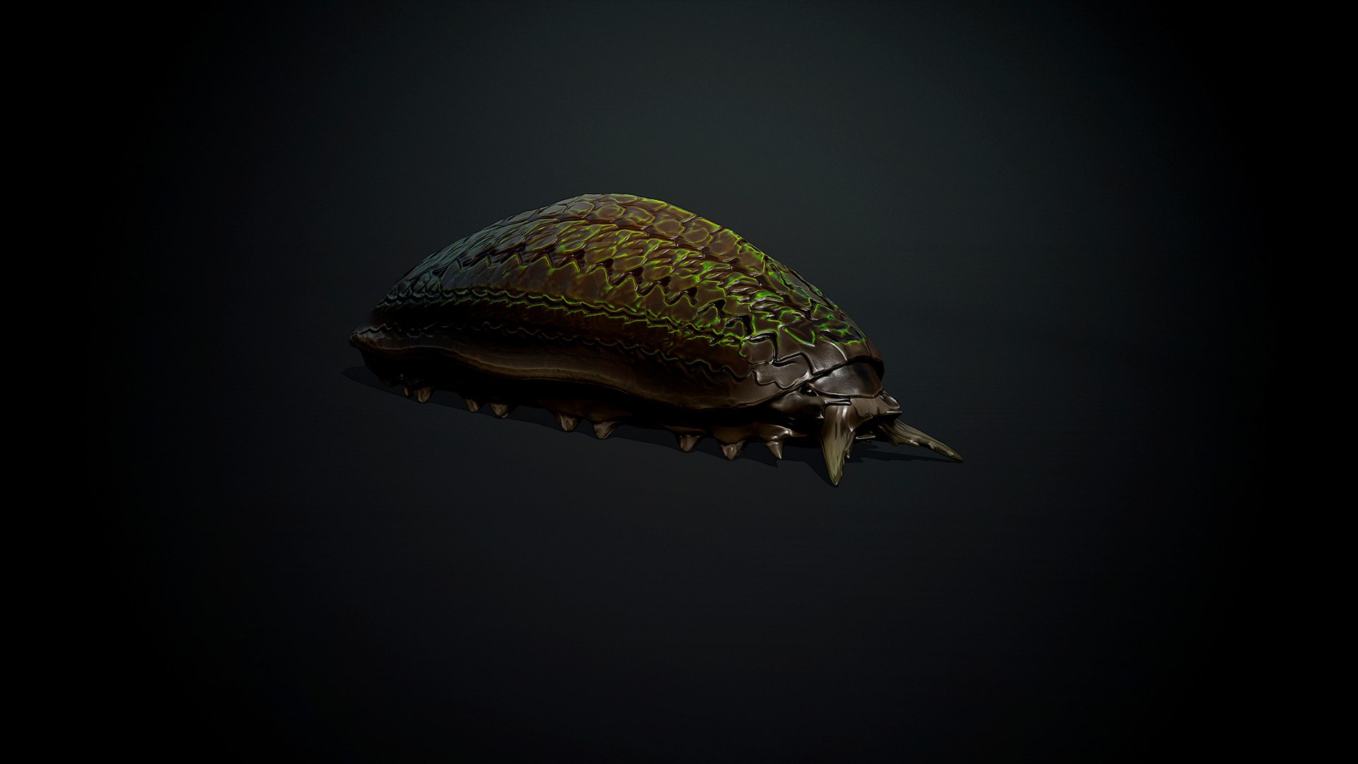Larvae Creature1 3D Model - TurboSquid 2126768