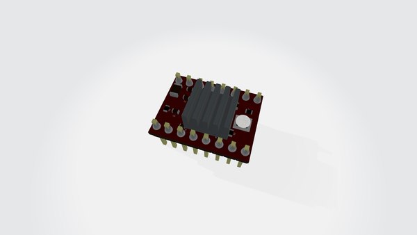 modelo 3d controlador de motor paso a paso - TurboSquid 1688860