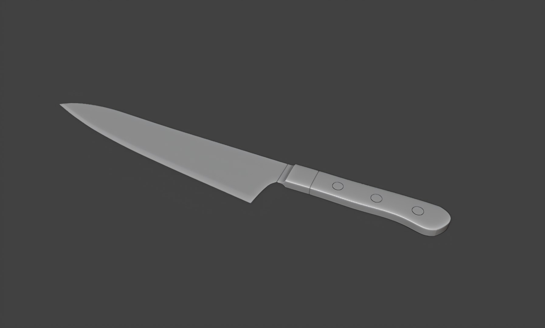 Knife Model 3d 3D Model - TurboSquid 2179152