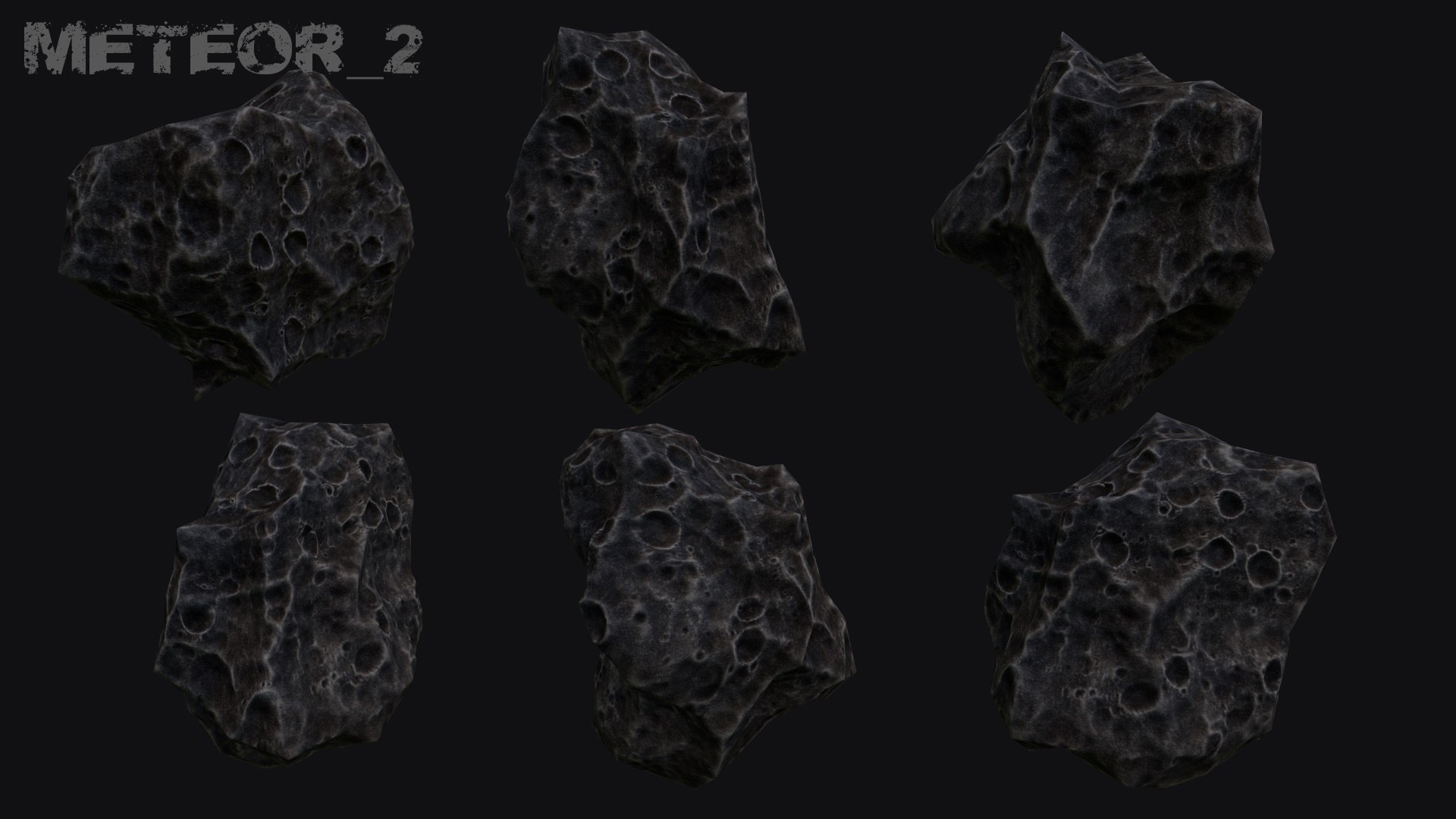 3d Model Of Meteor