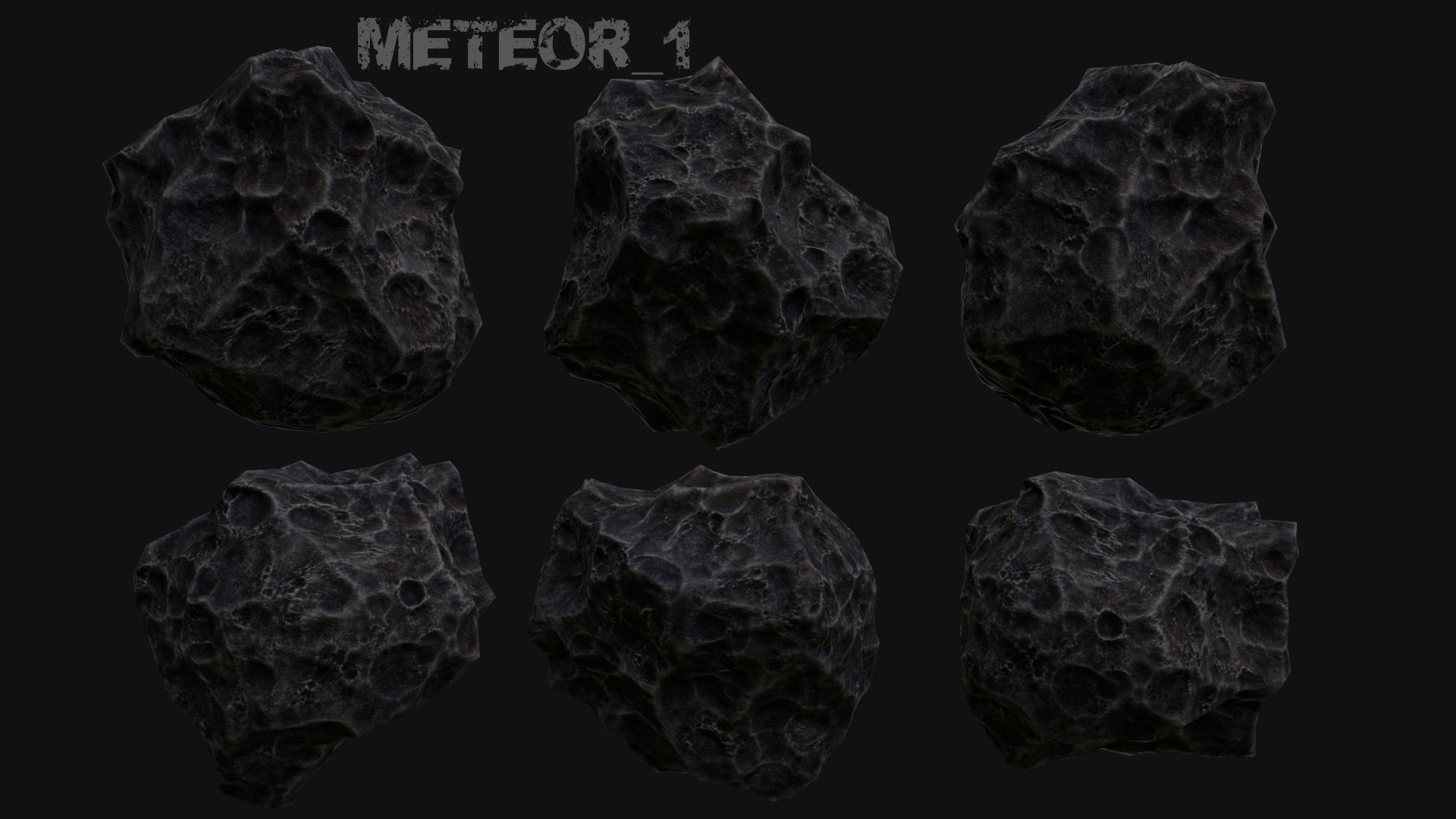 3d Model Of Meteor