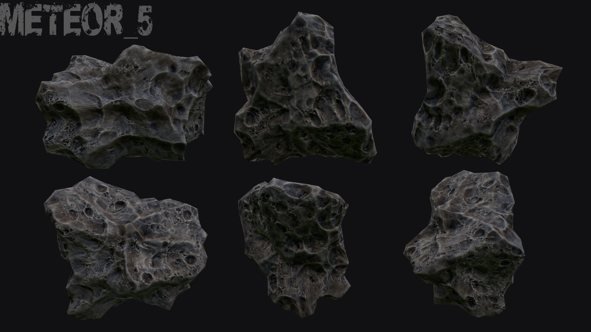 3d Model Of Meteor