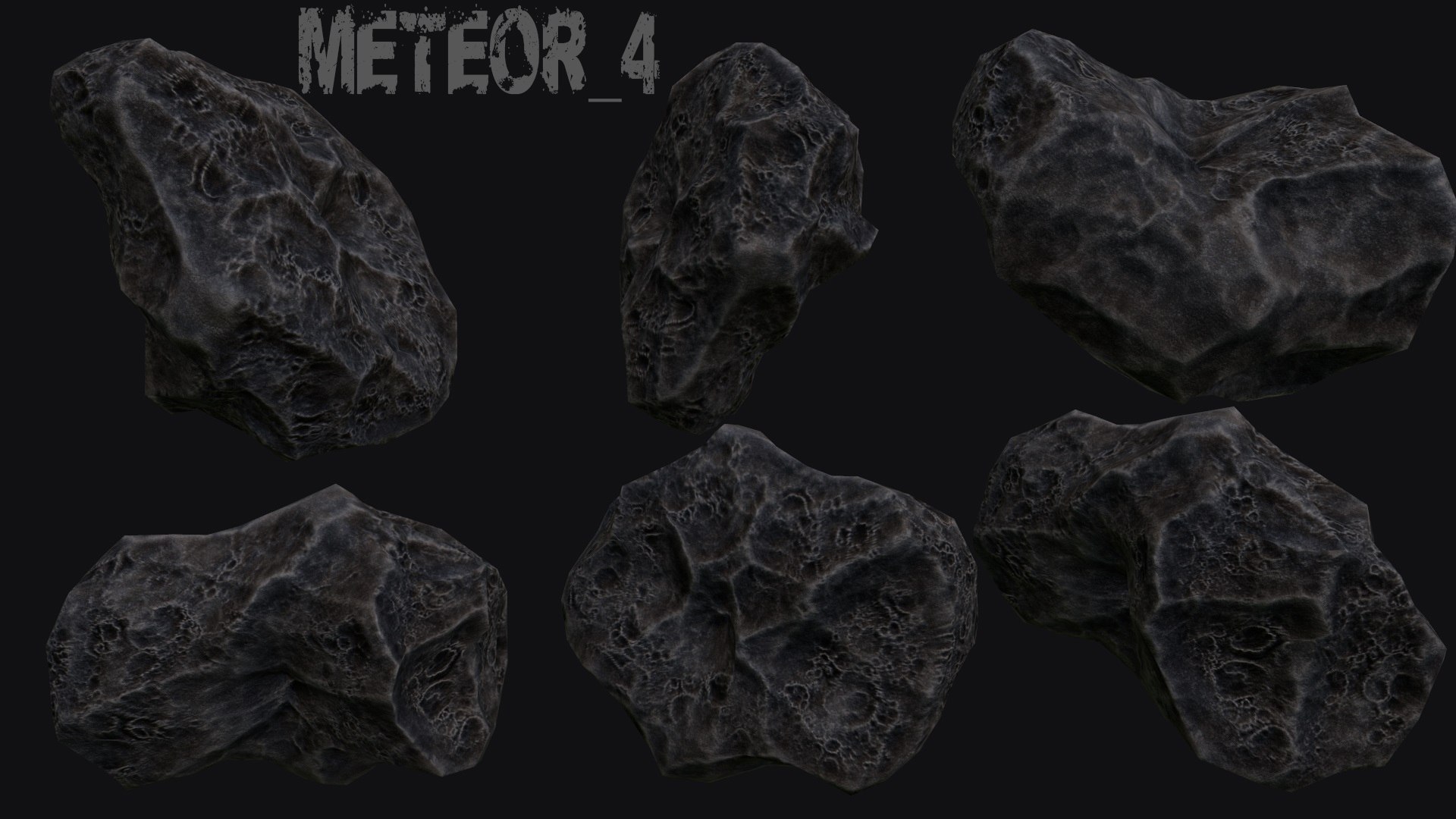 3d Model Of Meteor