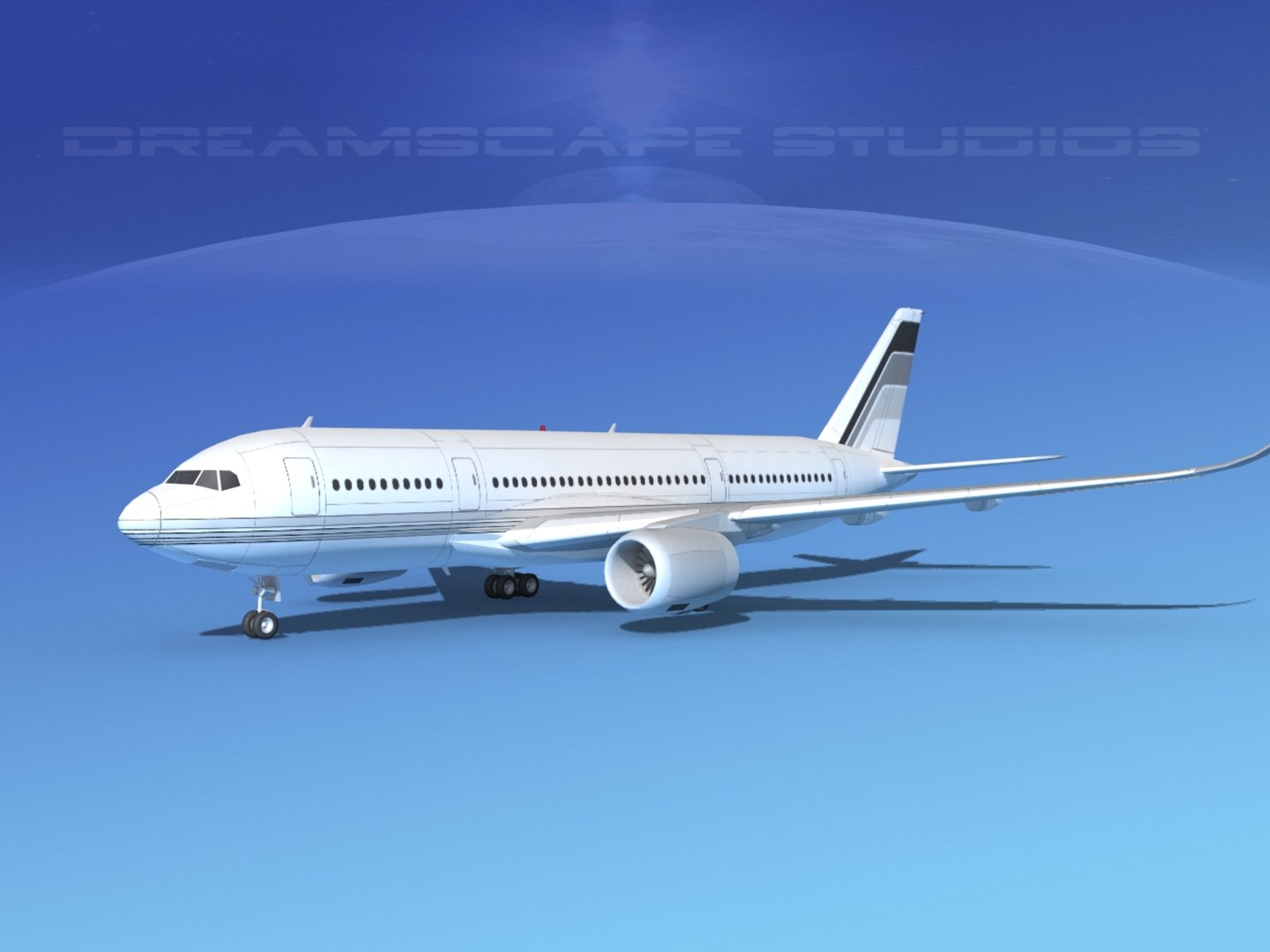 3d Airbus A350