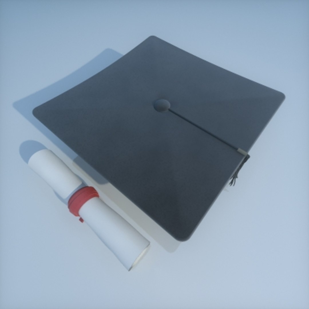 Graduation Cap 3ds