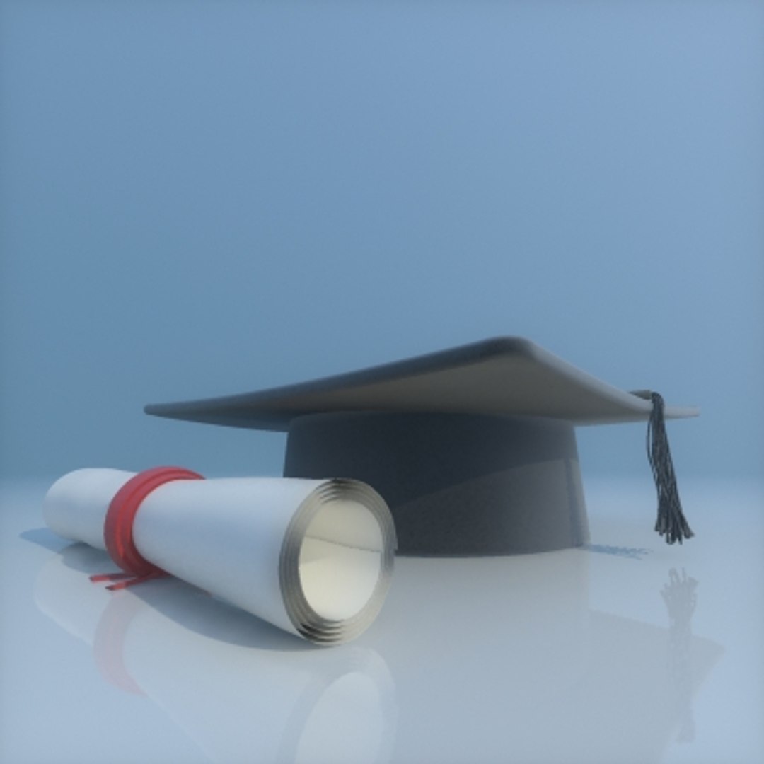 Graduation Cap 3ds