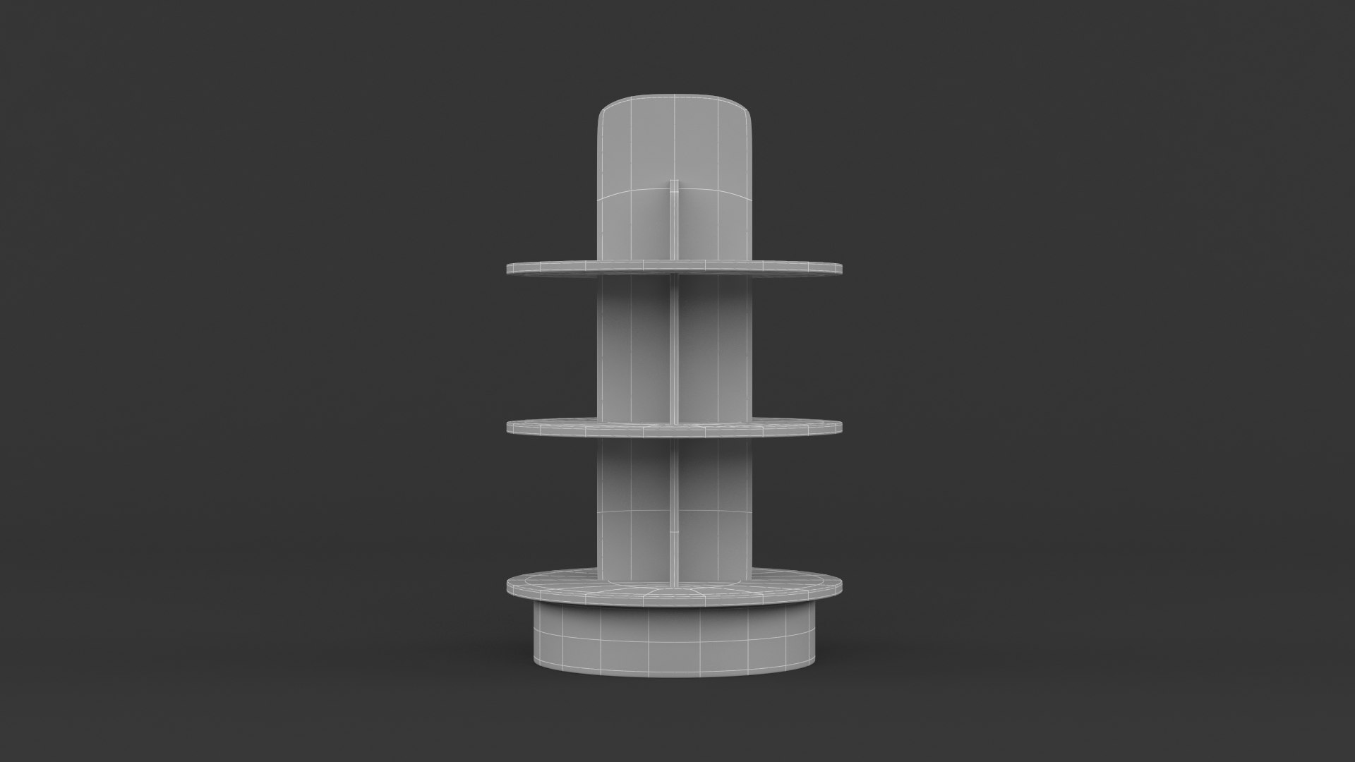 3D Empty Retail Shelves Model - TurboSquid 1802567
