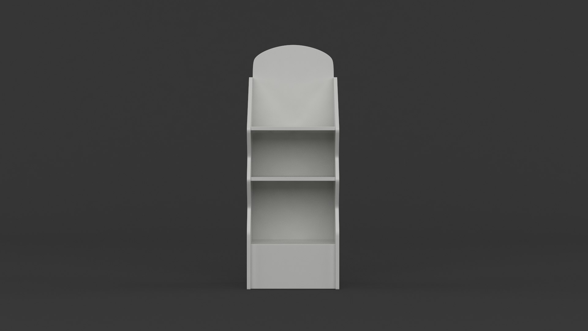 3D Empty Retail Shelves Model - TurboSquid 1802567