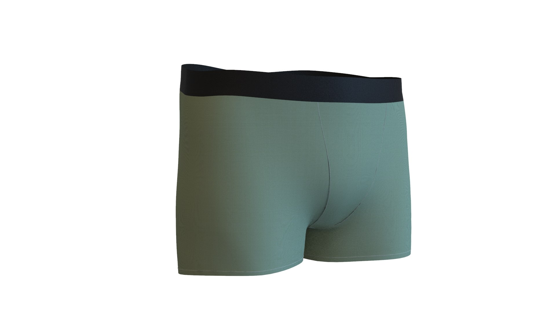 Boxer Male Underpants 3D Model - TurboSquid 1668169