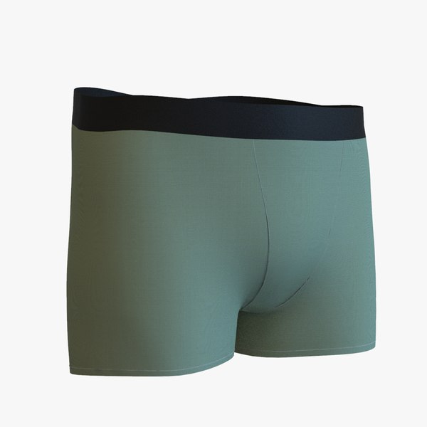 modelo 3d Calzoncillos Boxer Masculino - TurboSquid 1668169