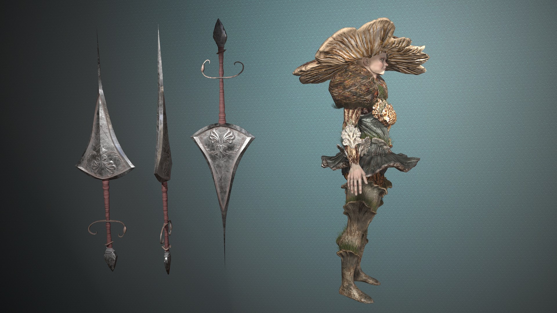 Mushroom Knight 3D Model - TurboSquid 2073319