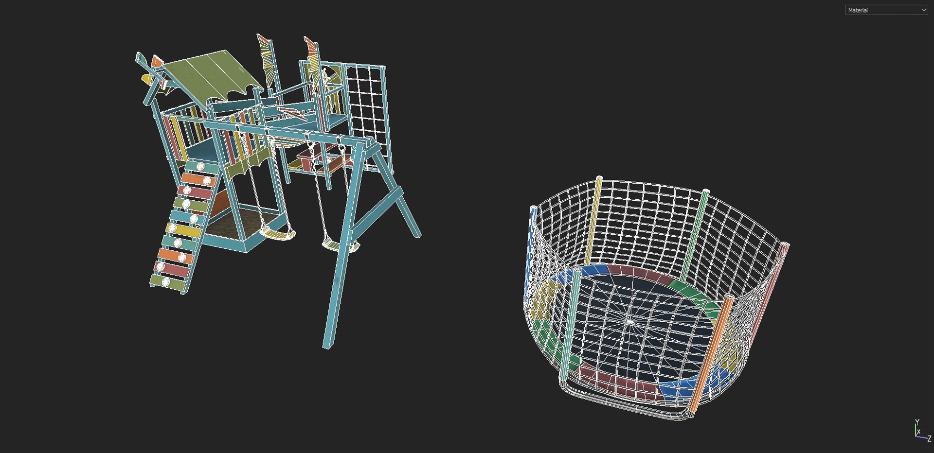 Playground Props Pack 3D model - TurboSquid 2103822