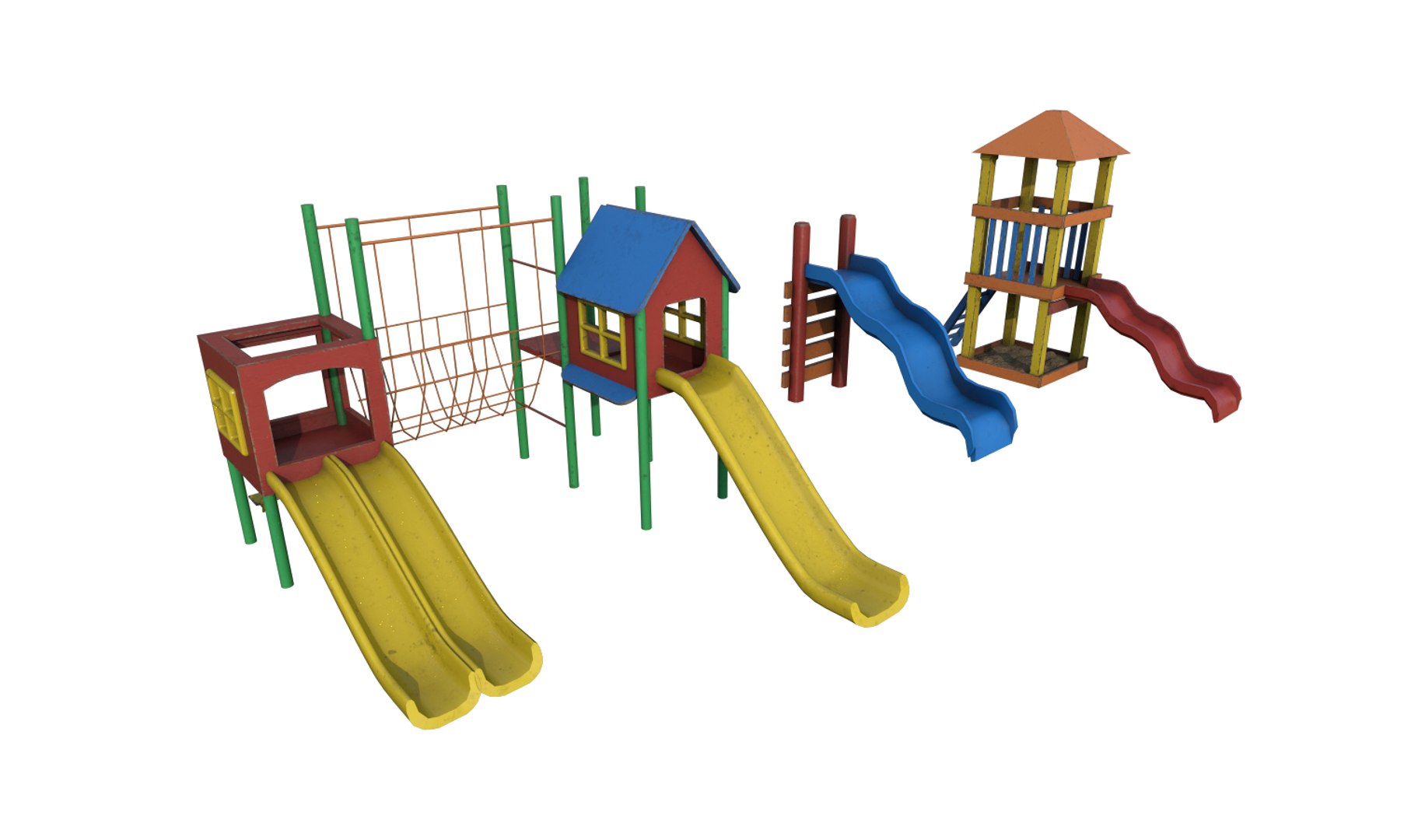 Playground Props Pack 3D model - TurboSquid 2103822