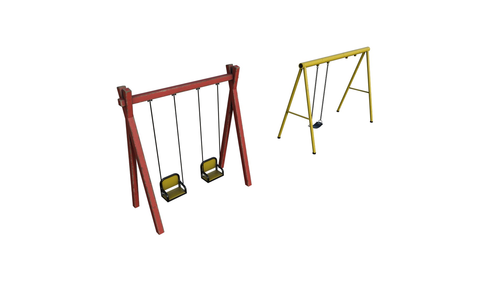 Playground Props Pack 3D model - TurboSquid 2103822