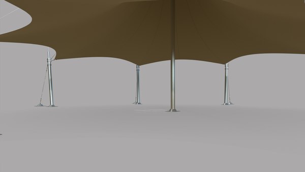 modelo 3d Estructura extensible cónica - TurboSquid 2254784