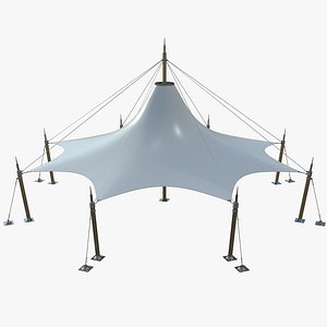 Tensile Structure 3D Models For Download | TurboSquid