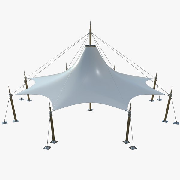 Tensile Structure 3D Models for Download | TurboSquid