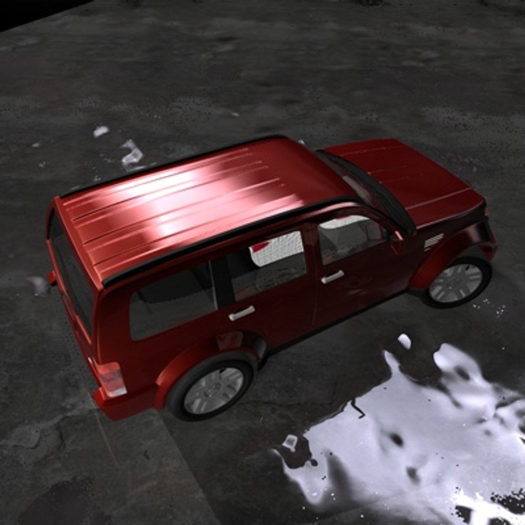 3d Model Suv Dodge Nitro
