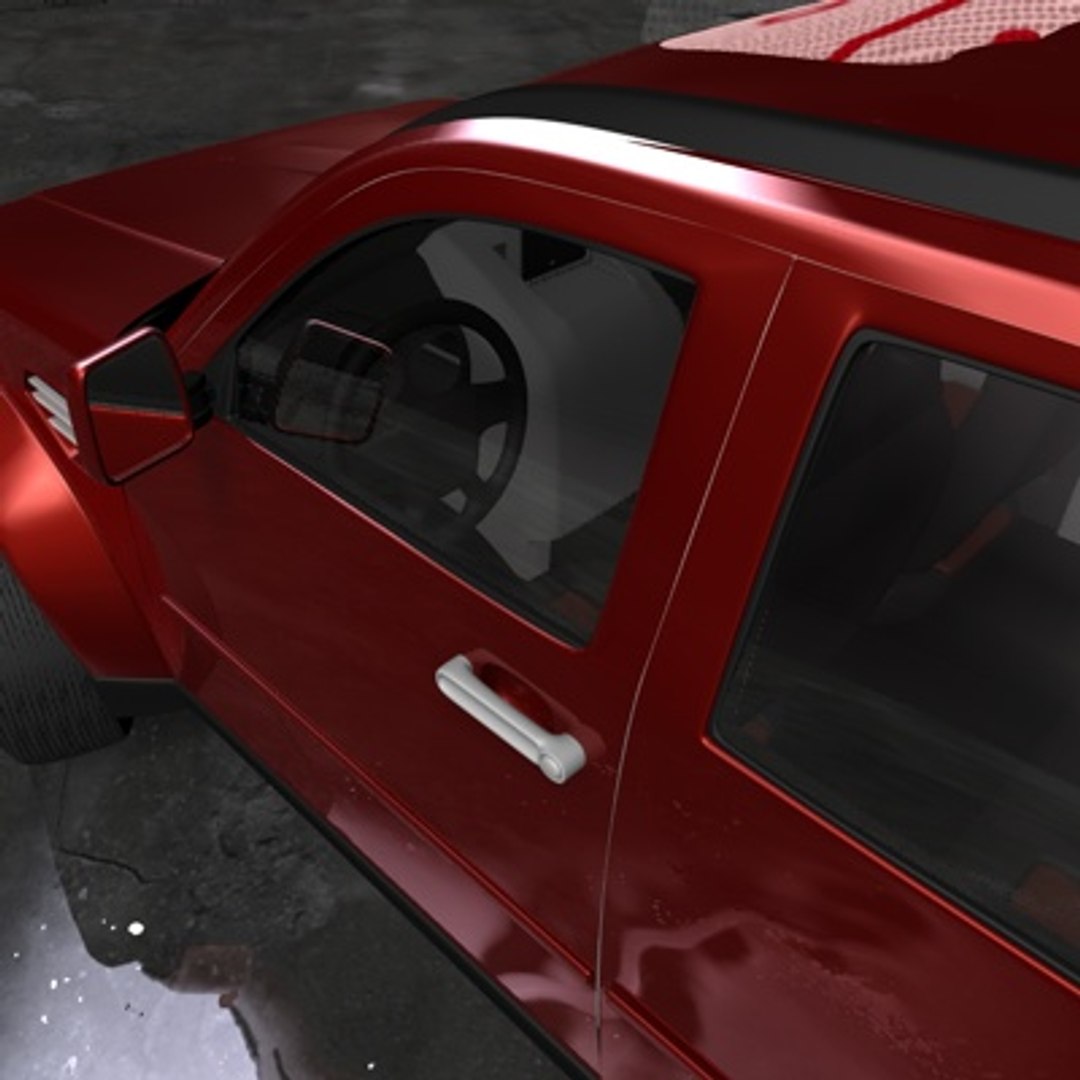 3d Model Suv Dodge Nitro