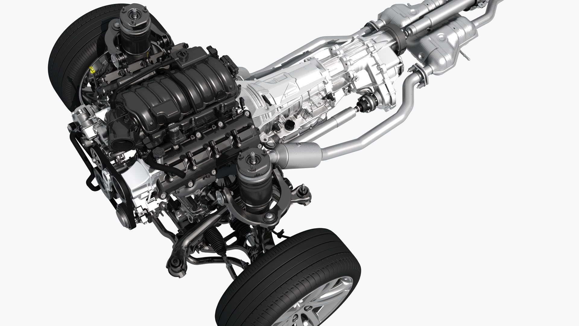 Car Chassis X-Ray 3D model - TurboSquid 2049891