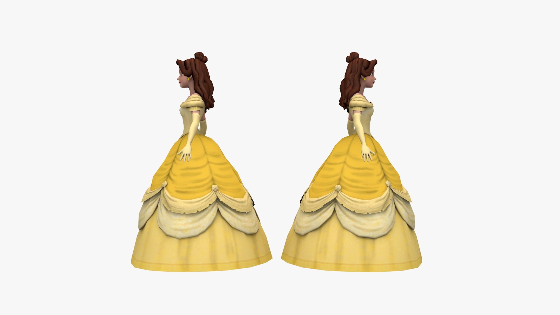 Belle Princess 3D Model - TurboSquid 1844730