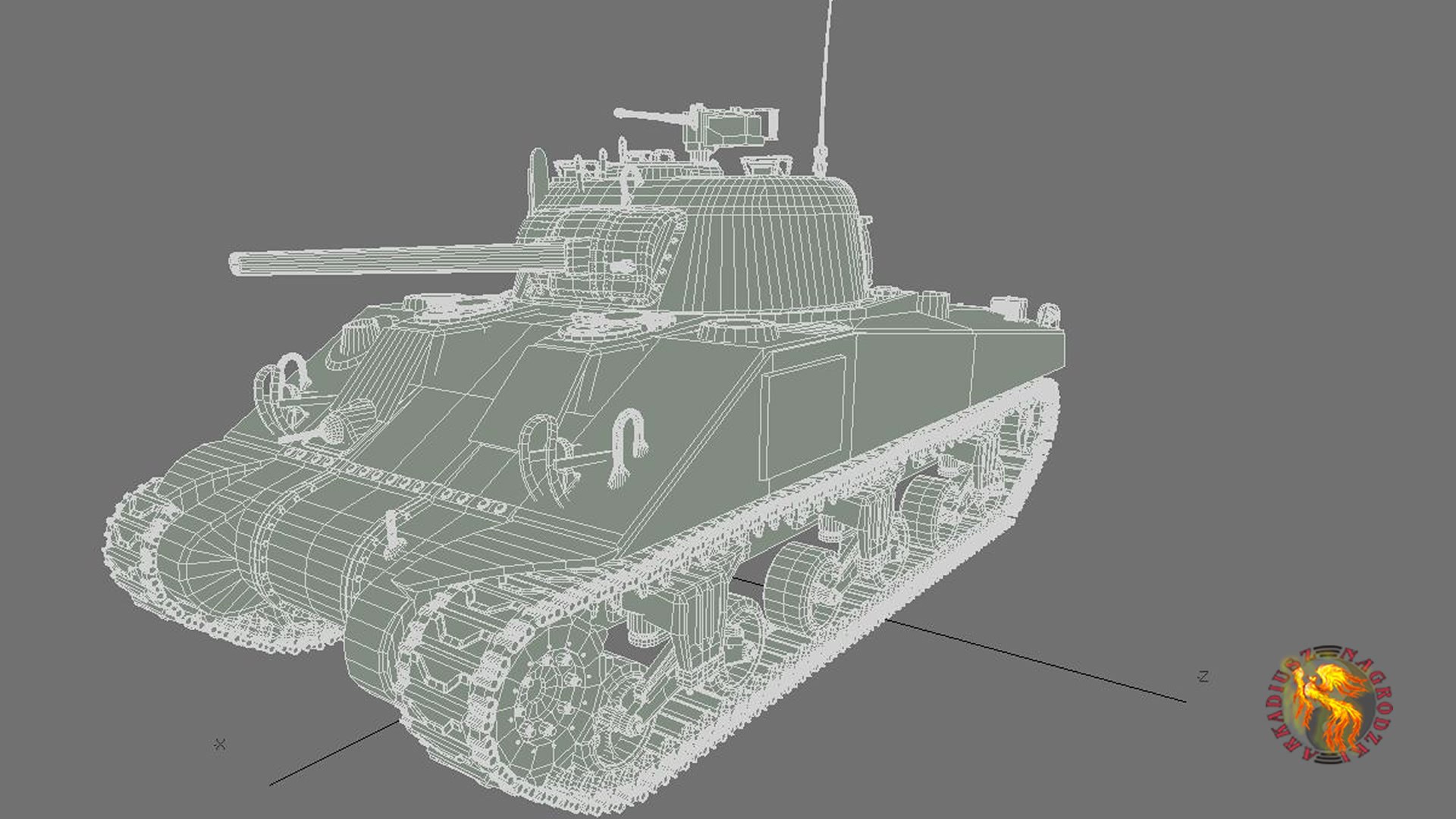 Sherman M4 Hp Model - TurboSquid 1273920