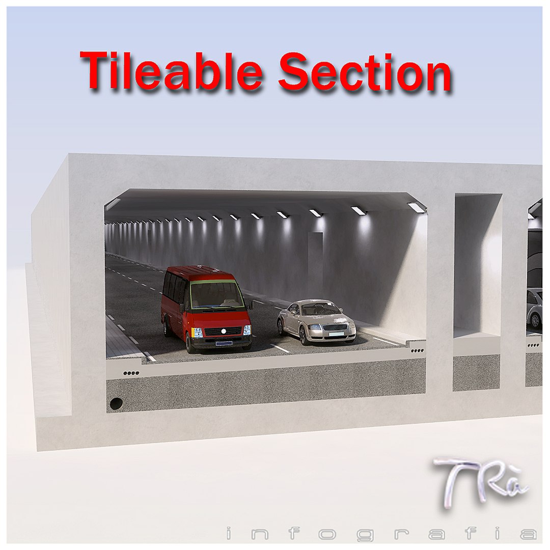 Max Double Tunnel Section