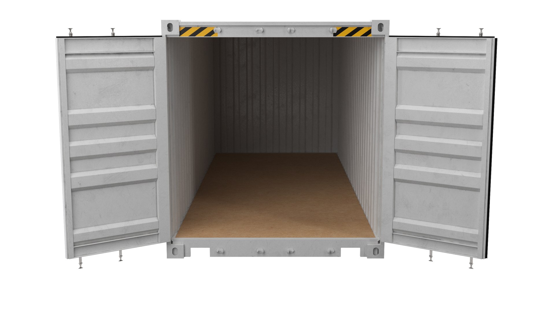 20ft Open Shipping Container Model - TurboSquid 2017520