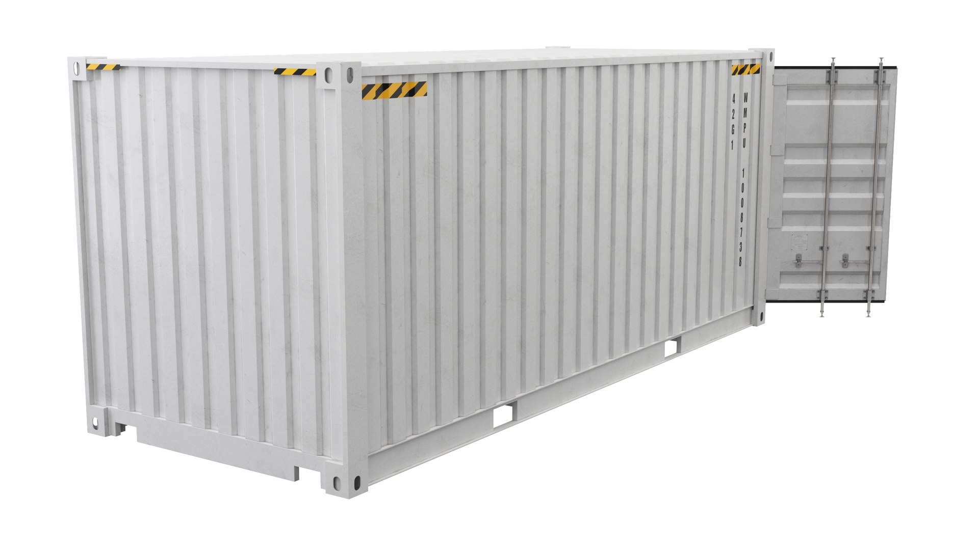 20ft Open Shipping Container Model - TurboSquid 2017520