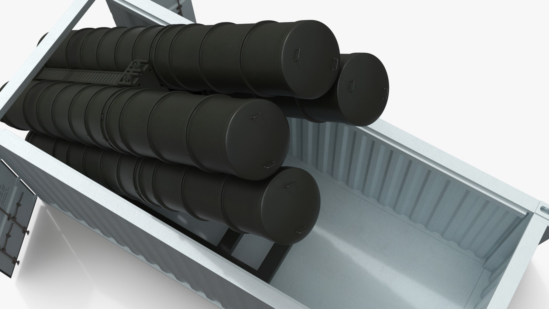 Missile Launch Container In Firing Mode 3D Model - TurboSquid 2434501