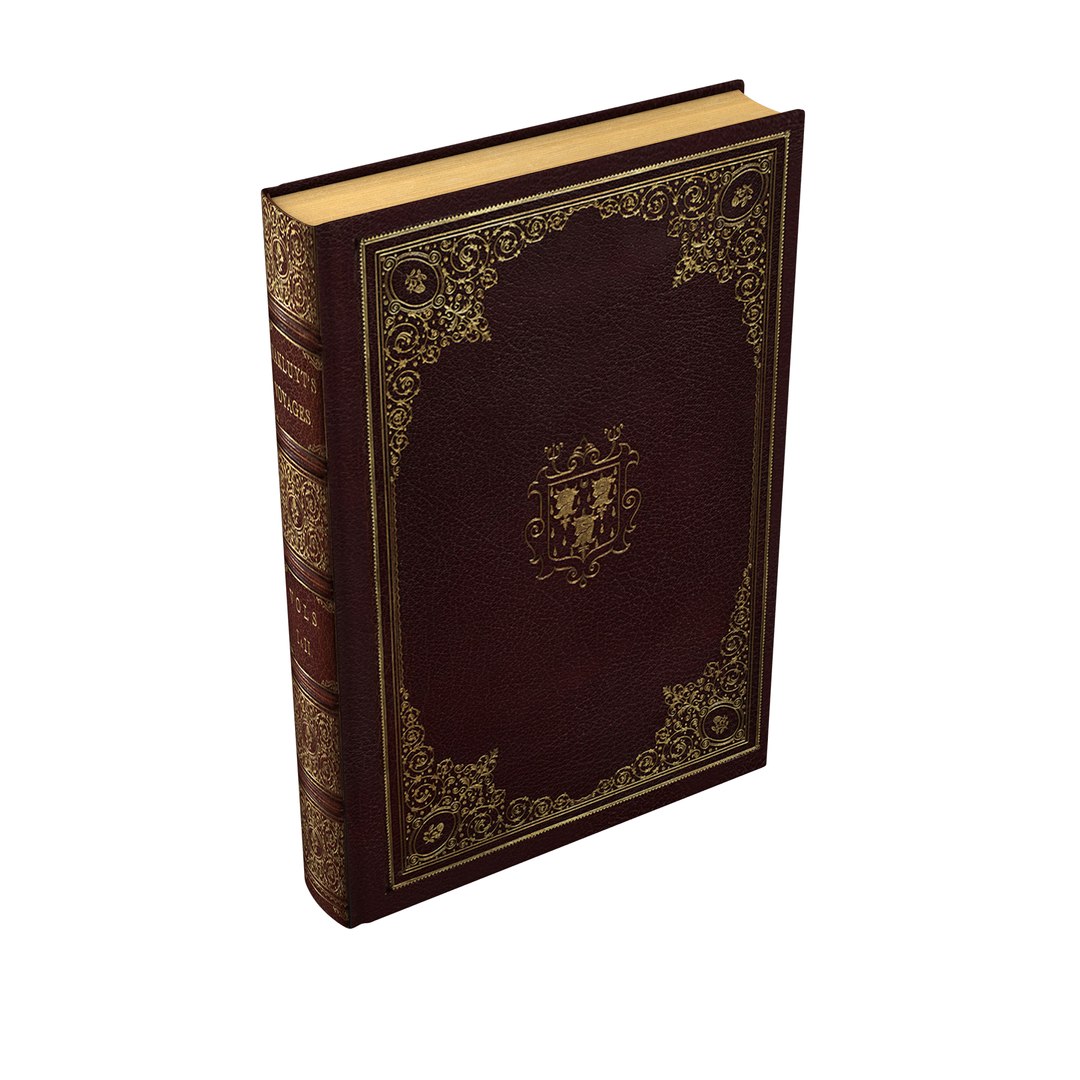 Old Book Model - TurboSquid 1471999