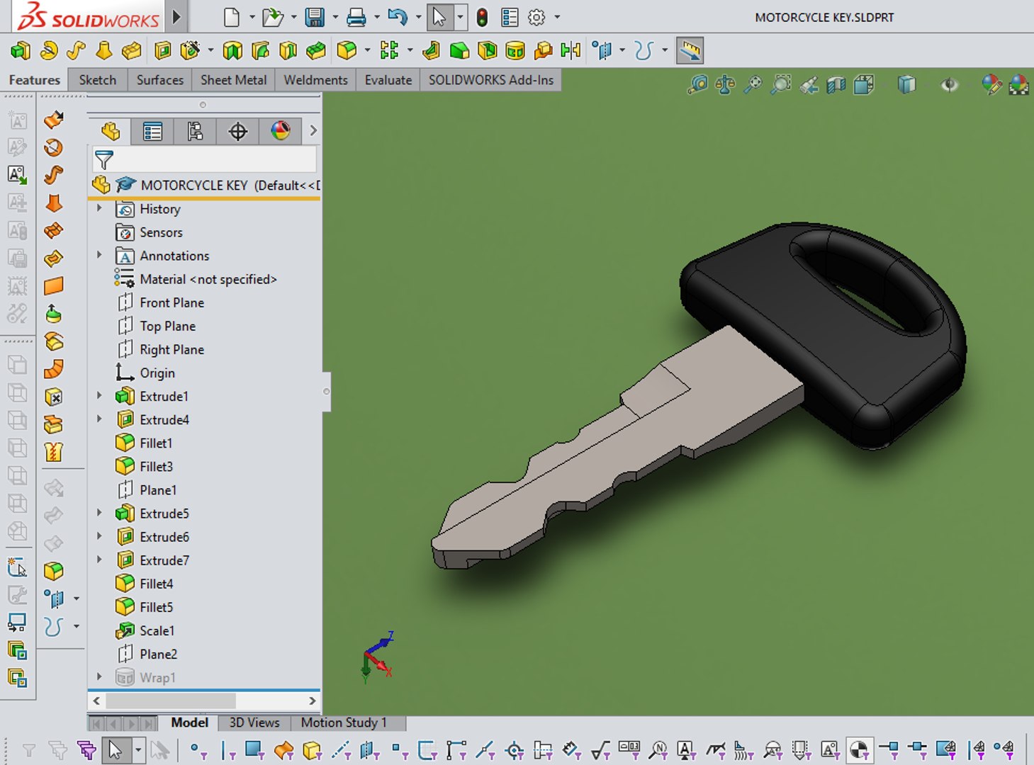3D Key Lock Security Model - TurboSquid 1487092