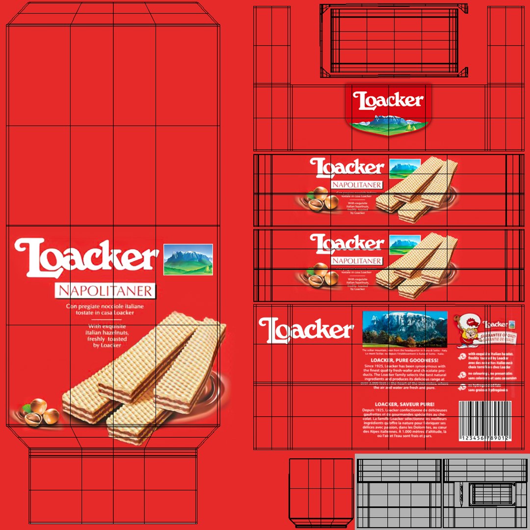 Box Loacker Model - TurboSquid 1690391