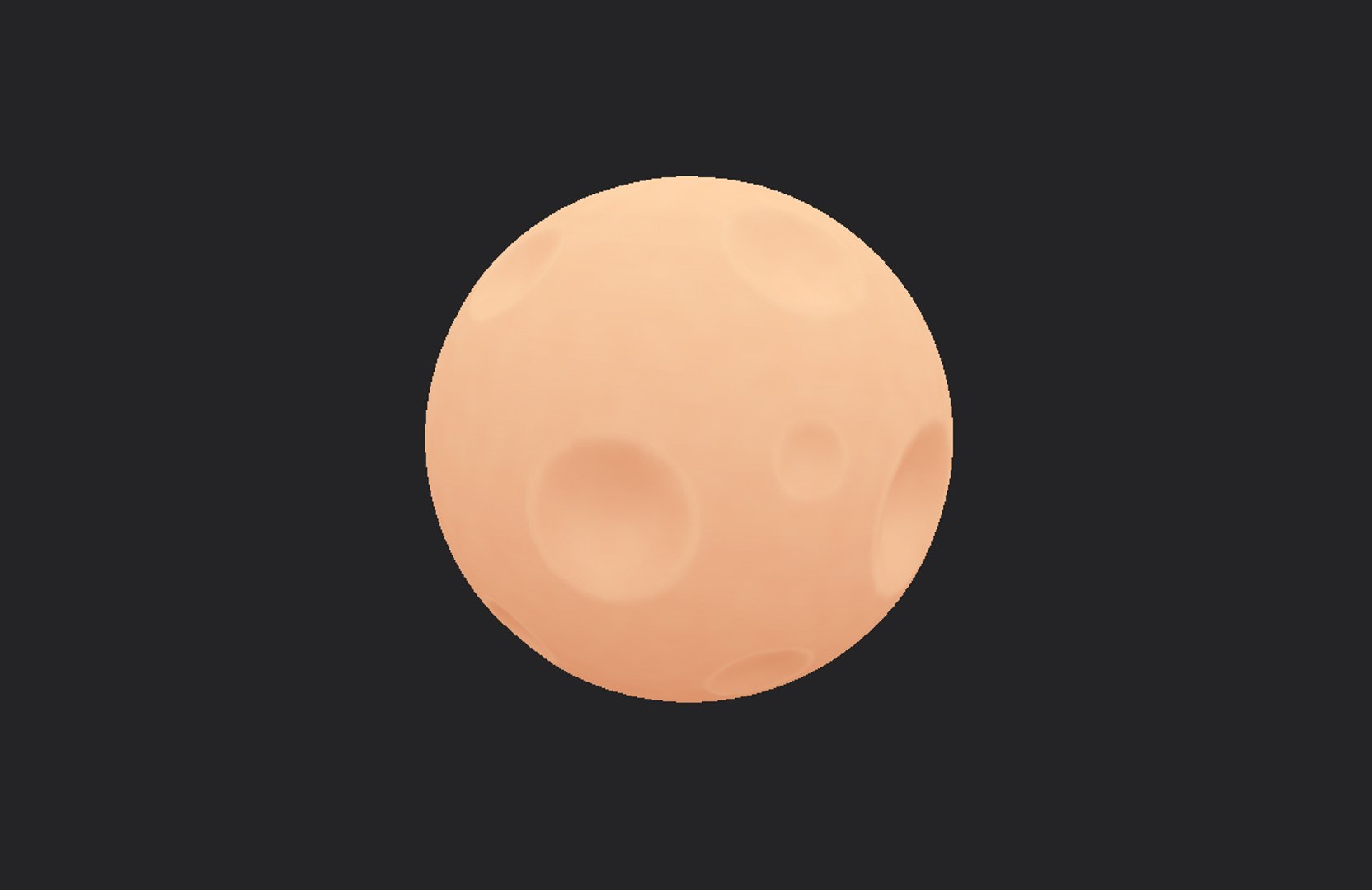 Moon Cartoon Model - TurboSquid 1640764