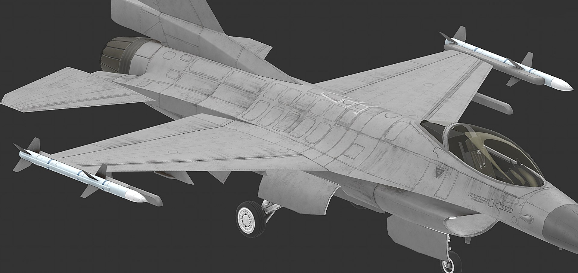 Jet Aircraft 3D Model - TurboSquid 1608063
