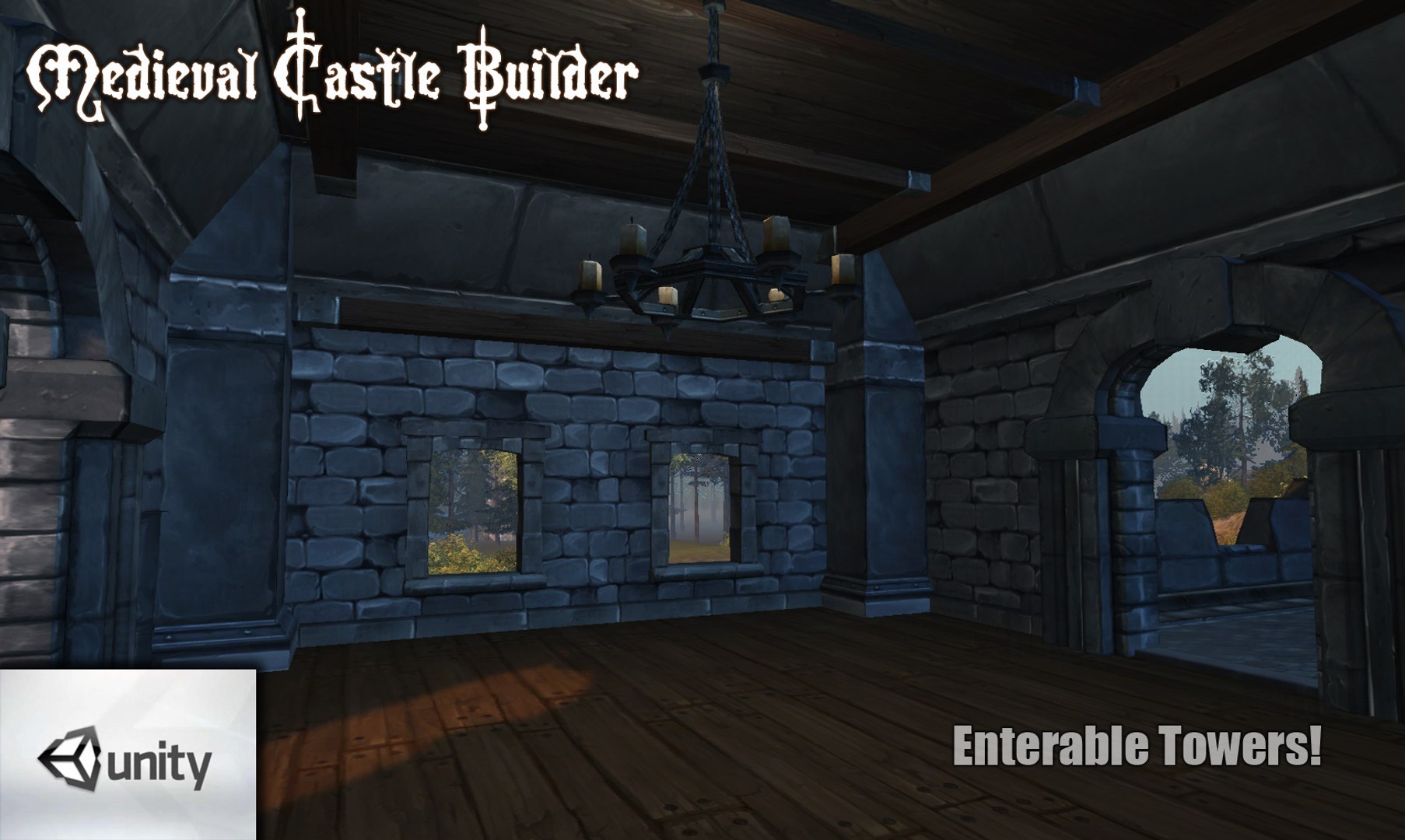 3d Model Medieval Castle Builder Games