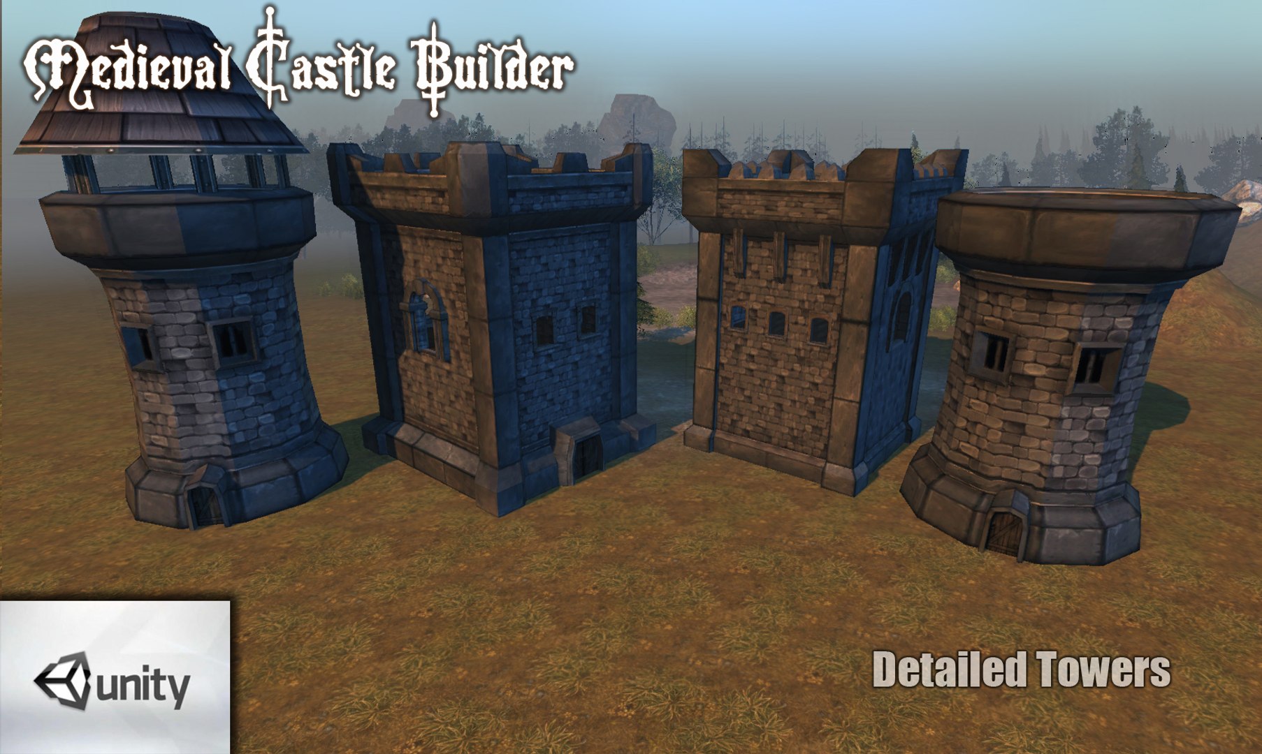 3d Model Medieval Castle Builder Games