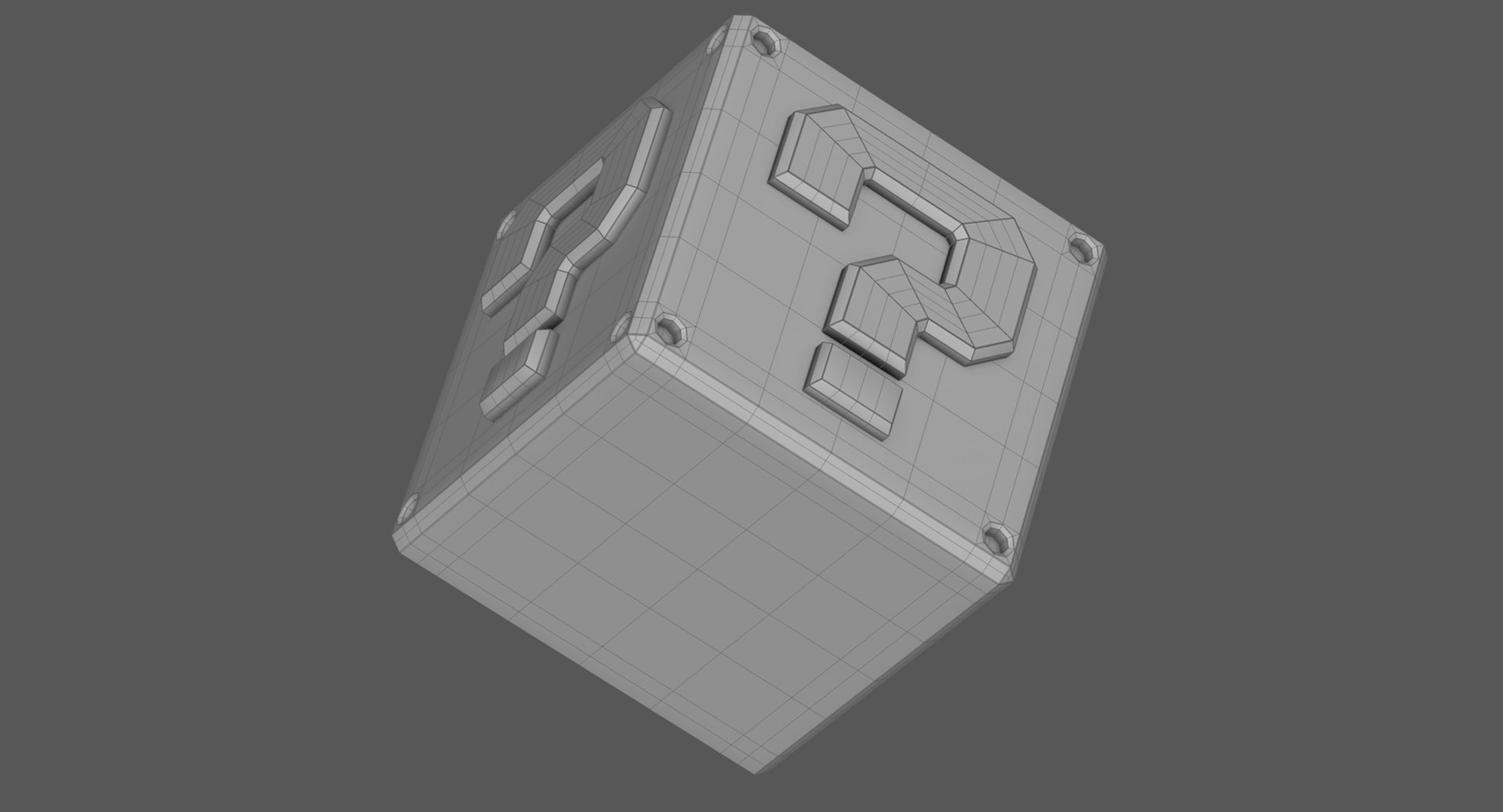 3D Model Yellow Question Block Super Mario - TurboSquid 1374380