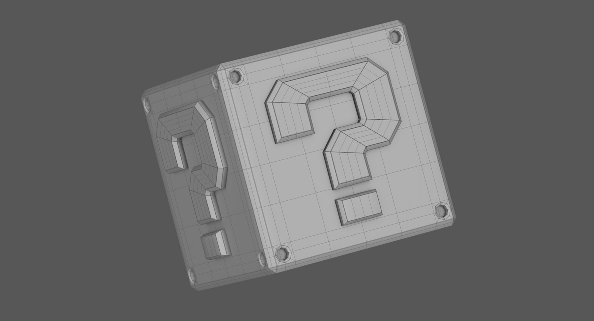 3D Model Yellow Question Block Super Mario - TurboSquid 1374380