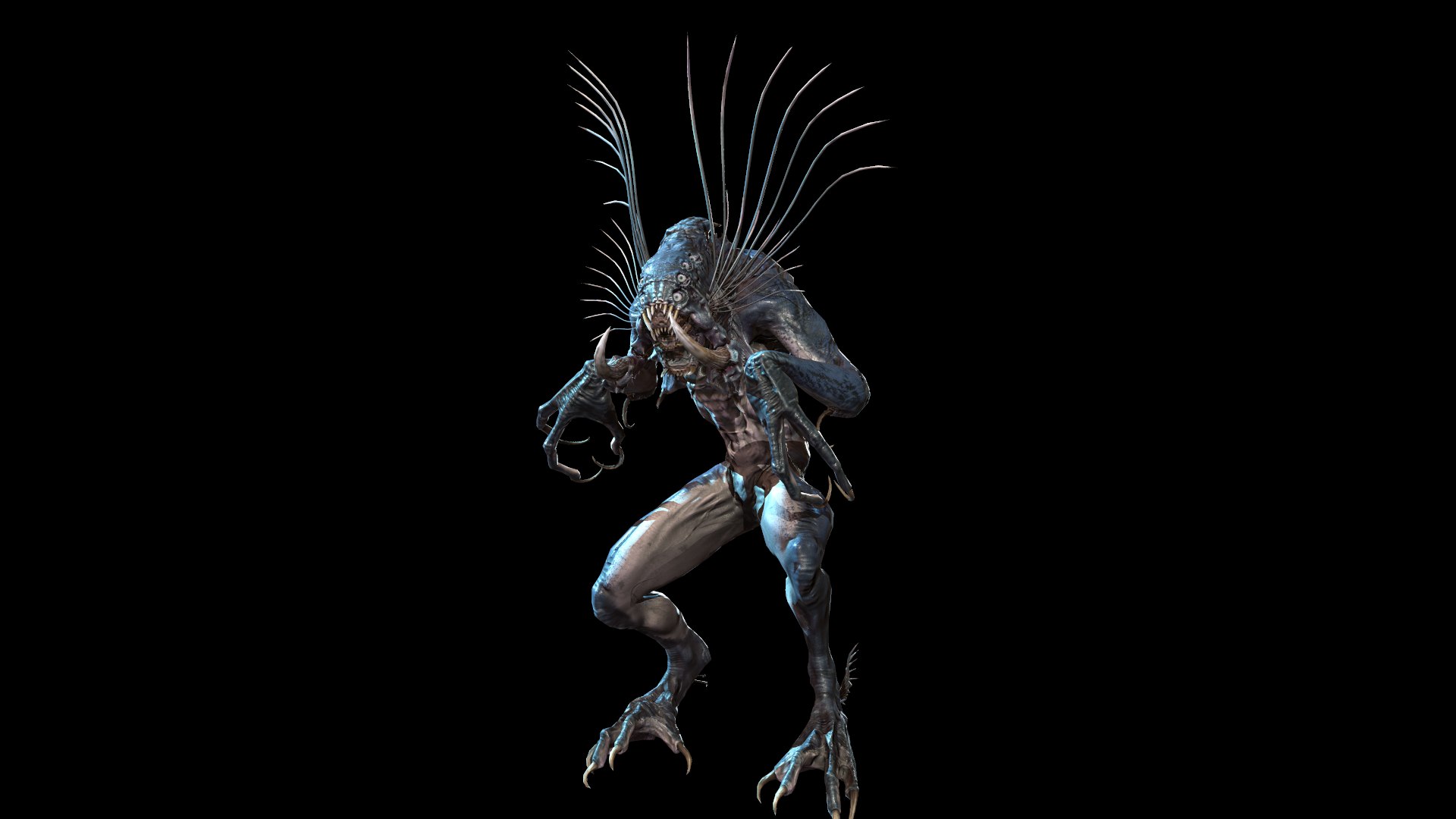 Character Swamp Monster 3D - TurboSquid 1608914