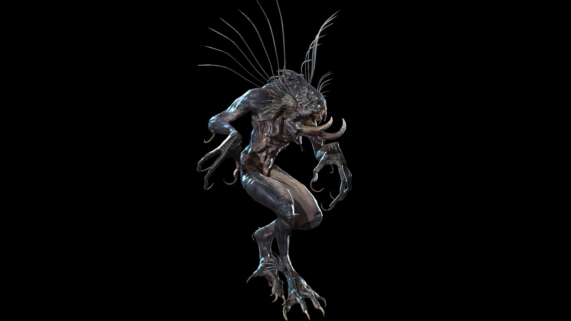 Character Swamp Monster 3D - TurboSquid 1608914