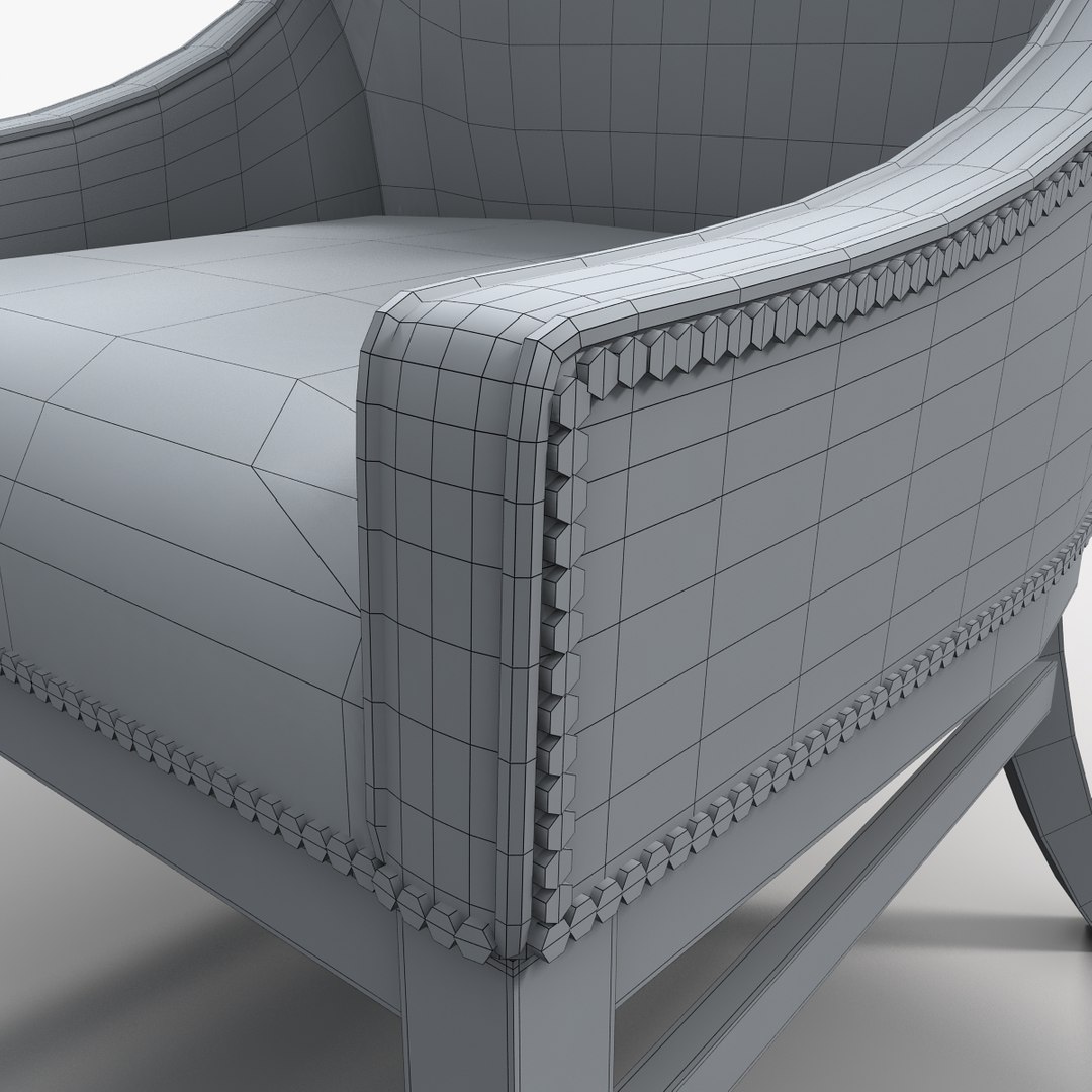 3d Lounge Chair Model