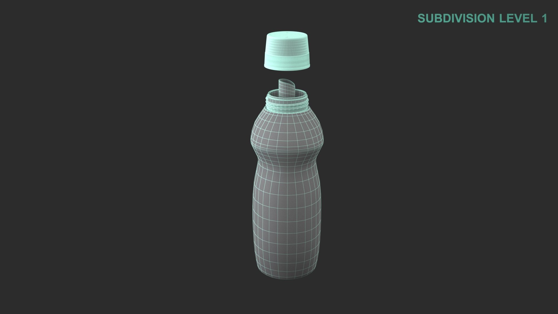 Plastic Bottle 3D model - TurboSquid 1829786