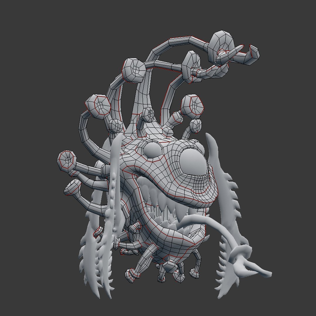 3D Covid Monster Model - TurboSquid 1695417