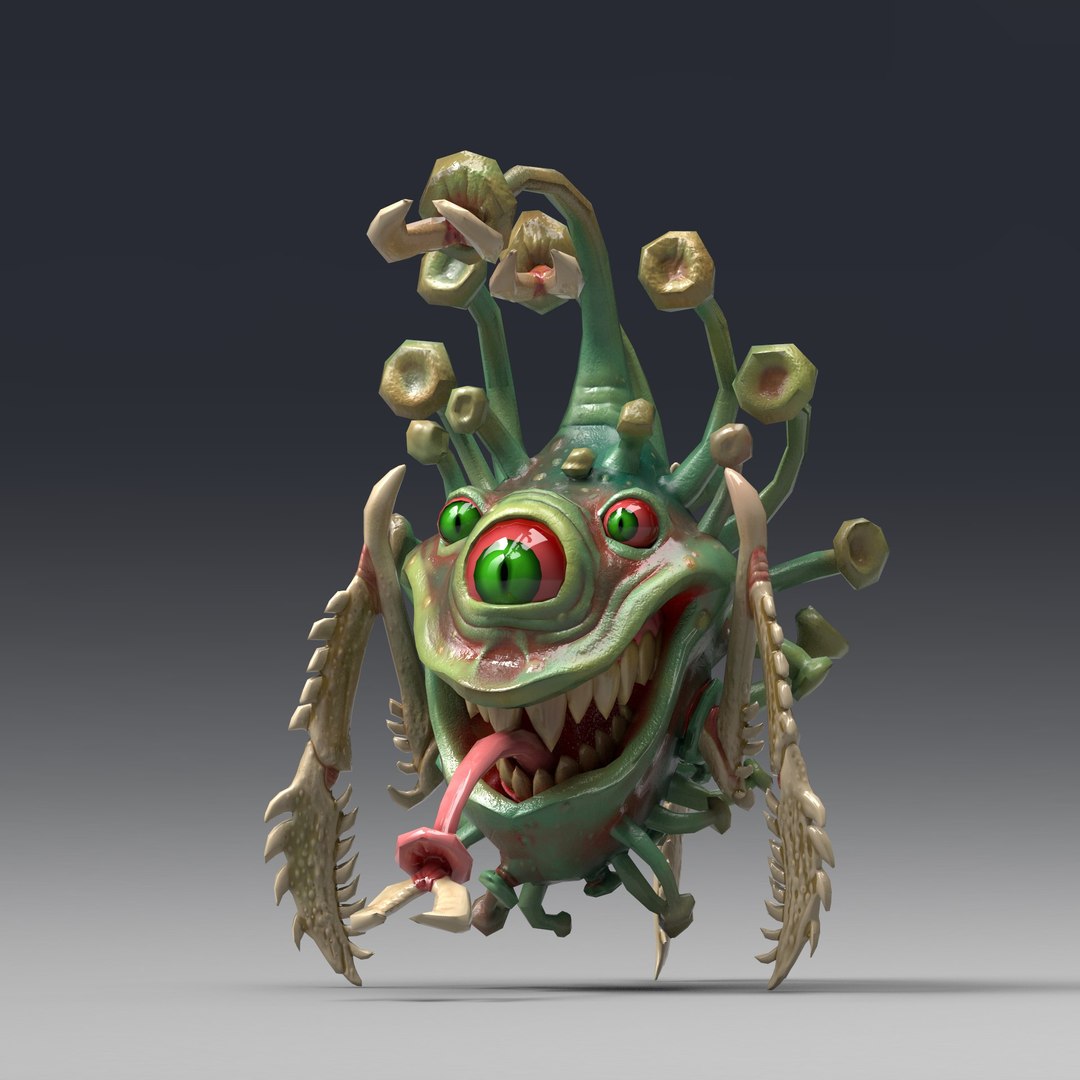 3D Covid Monster Model - TurboSquid 1695417
