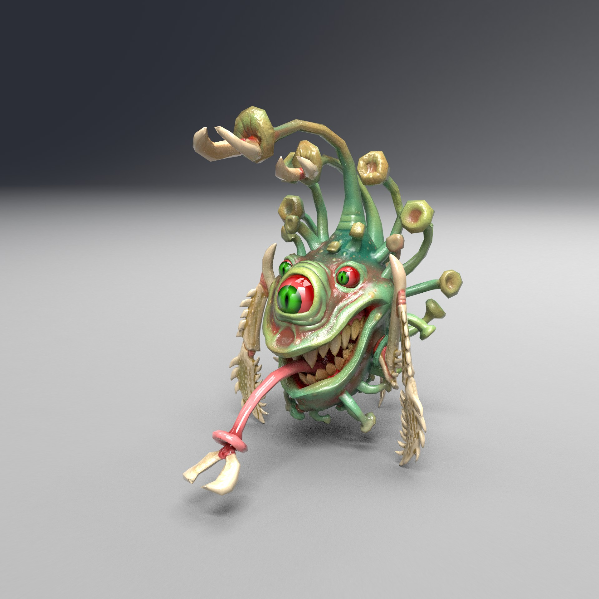 3D covid monster model - TurboSquid 1695417